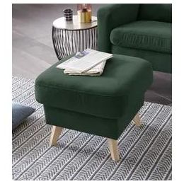 Hocker exxpo - SOFA FASHION "Nappa mit praktischem Staufach unter der Sitzfl&auml;che", braun (pine), B:56cm H:45cm T:56cm, Samtvelours (100% Polyester);Webvelours (100% Polyester), Hocker, Hocker