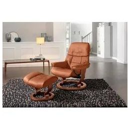 Relaxsessel stressless "Ruby", braun (copper paloma), B:88cm H:99cm T:77cm, Leder BATICK: Batick ist ein leicht korrigiertes, durchgef&auml;rbtes und genarbtes M&ouml;belleder, bei dem die meisten Unebenheiten und Spuren in der Regel entfernt wurden. Batick wird mitunter doppelt&ouml;nig gef&auml;rbt, um der Oberfl&auml;che mehr Lebendigkeit zu verleihen. Dank einer sch&uuml;tzenden Oberfl&auml;chenbehandlung lassen sich die meiste