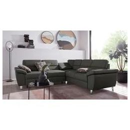 Sit & More Ecksofa SIT & MORE "Sorano L-Form", grau (anthrazit), B:249cm H:88cm T:229cm, Sofas, Ecksofa, wahlweise mit Bett- und Relaxfunktion, inkl. Bettkasten
