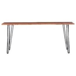 Esstisch GUTMANN FACTORY "Tensio", beige (natur, schwarz, natur), B:190cm H:76cm, Tische, Rechteckiger Esstisch Esstisch Holz-Esstische