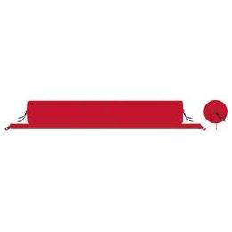 Nackenrolle BENT "XL Lounger Plain", rot (blutrot), Funktionskissen, B/H/L: 180cm, Polyester, Nackenrolle, L:180cm &Oslash;:30cm