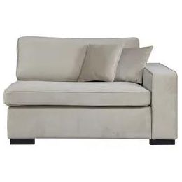 Sofaelement Home Affaire "Skara XXL", beige (dunkelbeige), B:140cm H:86cm T:130cm, 100% Polyester, Polsterelemente, Modul XXL - zum eigenen Zusammenstellen, Armlehne links/rechts w&auml;hlbar
