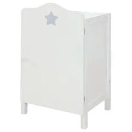Puppenkleiderschrank Roba "Stella", wei&szlig;, Puppenm&ouml;bel, KinderB:31cm H:52cm T:25cm, B:31cm H:52cm T:25cm