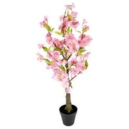 Kunstbaum I.GE.A. "Kirschbl&uuml;tenbaum", rosa, B:40cm H:78cm L:40cm, Obermaterial: 50% Kunststoff, 50% Polyester, Kunstpflanzen, Im Topf