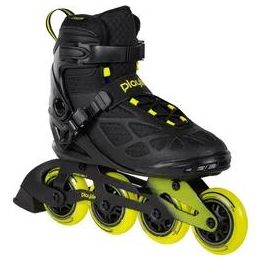 Inlineskates Playlife "Playlife Lancer" Gr. 44, gelb (gelb, schwarz), Inlineskates_Rollschuhe, 44 (bis 100 kg), Kunstfaser