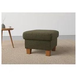 Stauraumhocker Home Affaire "Caldera", gr&uuml;n (olive), B:58cm H:48cm T:58cm, 100% Polyester, Hocker, Stauraum, auch in Easy Care-Bezug f&uuml;r einfaches Reinigen mit Wasser