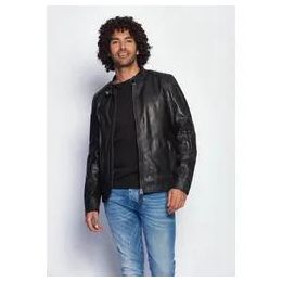 Lederjacke Maze "71Jack", Herren, Gr. XXL, schwarz, Obermaterial: 100% Lammleder. Futter: 100% Baumwolle. &Auml;rmelfutter: 100% Polyester, ohne B&uuml;ndchen, Jacken