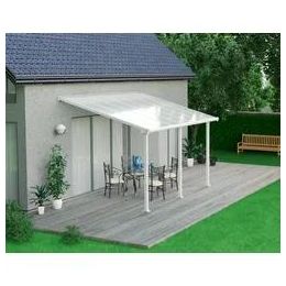 Terrassendach PALRAM - CANOPIA "Olympia 3x4.2", wei&szlig;, B:425cm T:295cm, Aluminium, Polycarbonat (PC), Terrassen&uuml;berdachungen, BxT: 425x295 cm