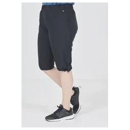 Stoffhose Q BY ENDURANCE "CARPO", Damen, Gr. 46, EURO-Gr&ouml;&szlig;en, schwarz, 88% Polyamid, 12% Elasthan, unifarben, normal, Hosen Stoffhose, mit hochwertigem Funktionsstretch