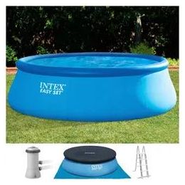 Quick-Up Pool Intex "Easy Set", blau, H:122cm &Oslash;:457cm, Schwimmbecken, &Oslash;xH: 457x122 cm