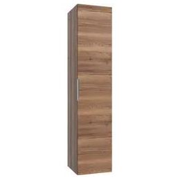 Hochschrank Welltime "Ahus", braun (tobacco oak), B:35cm H:160cm T:35cm, Schr&auml;nke, Hochschrank, mit Soft-Close-Funktion, Breite 35 cm, FSC-zertifiziert