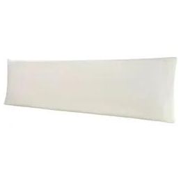 Kissenbezug bellana "Mako-Jersey", wei&szlig; (schnee), B:40cm L:140cm, Jersey, Obermaterial: 100% Baumwolle, Kissenbez&uuml;ge, Kissenbezug, f&uuml;r Seitenschl&auml;ferkissen