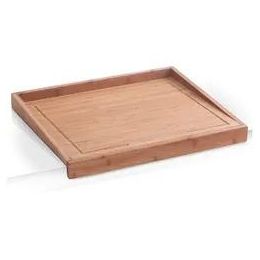 Tranchierbrett zeller PRESENT, beige (natur), B:40cm H:4,5cm L:50cm, Bambus, Schneidebretter, auch als Backbrett geeignet