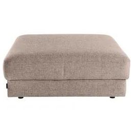 Sofa-Mittelelement Home Affaire "Bloomfield Mega Hocker in 2 Gr&ouml;&szlig;en", beige (portabella), B:109cm H:43cm T:114cm, 100% Polyester, Polsterelemente, Sofa-Element, passende Erweiterung zur Serie "Bloomfield", als Mittelelement passend