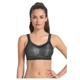 Sport-BH Anita ACTIVE "Momentum", Gr. 85, Cup D, schwarz, Microtouch, Obermaterial: 70% Polyester, 15% Elasthan, 15% Polyamid, Glanzfaden, clean, unifarben, regular fit, BHs Sport-BH, ohne B&uuml;gel, elastisch, nahtlos, weich, gepolsterte Komforttr&auml;ger, Topseller