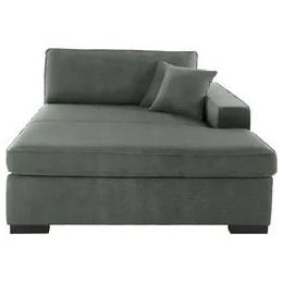 Sofaelement Home Affaire "Skara XXL", grau, B:140cm H:86cm T:190cm, 100% Polyester, Polsterelemente, Modul XXL - zum eigenen Zusammenstellen, Armlehne links/rechts w&auml;hlbar