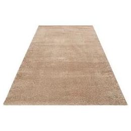 Teppich Esprit "California ESP-22937" Gr. 2, beige, B:80cm H:18mm L:150cm, Kunstfaser, Teppiche, Teppich, sehr weicher dichter Flor, Wohnzimmer, Schlafzimmer, Esszimmer, uni