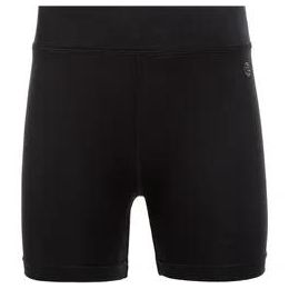 Funktionstights ZIGZAG "Valerie", Jungen, Gr. 140, EURO-Gr&ouml;&szlig;en, schwarz, 90% Polyester, 10% Elasthan, unifarben, kurz, Hosen, mit schnelltrocknender QUICK DRY-Technologie