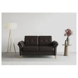 Sit & More 2-Sitzer SIT & MORE "G&ouml;teborg", braun, B:171cm H:90cm T:102cm, Sofas, inklusive Sitztiefenverstellung und Federkern
