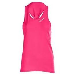 Tanktop WINSHAPE "MCT001", Damen, Gr. L, pink (deep pink), 50% Modal, 50% Baumwolle, Rundhals, Tops Tanktop, Ultra leicht