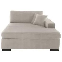 Sofaelement Home Affaire "Skara XXL", beige (natur), B:140cm H:86cm T:190cm, 100% Polyester, Polsterelemente, Modul XXL - zum eigenen Zusammenstellen, Armlehne links/rechts w&auml;hlbar