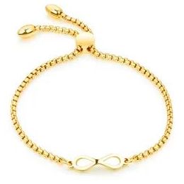 Armband "Infinity", Damen, Gr. Metall, gold (golden), Collezione Alessandro, Armb&auml;nder Armband