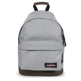 Freizeitrucksack Eastpak "WYOMING", Gr. B/H/T: 30cm x 40cm x 18cm, grau (sunday grau), Polyester, Basic, Rucks&auml;cke Freizeitrucksack, mit ger&auml;umigem Innenfach