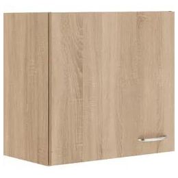 H&auml;ngeschrank Optifit "Parare", braun (eichefarben), B:60cm H:57,6cm T:34,6cm, Schr&auml;nke, H&auml;ngeschrank, Breite 60 cm