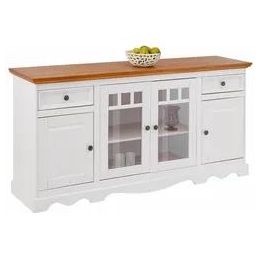 Sideboard OTTO HOME "Melissa", gelb (wei&szlig;, honigfarben), B:169cm H:85cm T:45cm, Sideboards, Sideboard, Kommode, Breite 169 cm