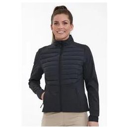 Laufjacke Endurance "Beistyla", Damen, Gr. 40, schwarz, 100% Nylon, kariert, unifarben, normal, Rundhals, Jacken, mit wasserdichter Funktion