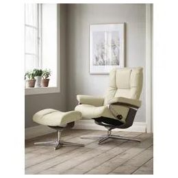 Fu&szlig;hocker stressless "Mayfair", beige (vanilla paloma), B:55cm H:41cm T:39cm, Leder PALOMA: PALOMA ist ein durchgef&auml;rbtes Semianilin-M&ouml;belleder mit nat&uuml;rlicher Narbung., Hocker, Fu&szlig;hocker, mit Cross Base, Gr&ouml;&szlig;e S, M & L, Holzakzent Wenge