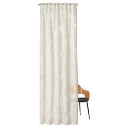 Sch&ouml;ner Wohnen Vorhang "Deep" Gr. 1, wei&szlig;, B:125cm H:250cm, Ausbrenner, Baumwolle, Polyester, Viskose, SCH&Ouml;NER WOHNEN-KOLLEKTION, Gardinen
