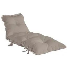 Gartensessel KARUP DESIGN "Sit and Sleep", beige, B:65cm H:30cm T:75cm, Polysterf&uuml;llung;Webstoff-Bezug (100% Acryl Dralon), Sessel, OUT