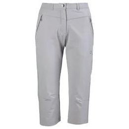 3/4-Hose DEPROC ACTIVE "KENORA PIRATE WOMEN", Damen, Gr. 34 (XS), Normalgr&ouml;&szlig;en, grau (hellgrau), 97% Polyester; 3% Elasthan, Hosen, auch in Gro&szlig;en Gr&ouml;&szlig;en erh&auml;ltlich