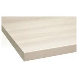 Arbeitsplatte Optifit "Luzern", braun (akaziefarben), B:210cm H:3,8cm T:60cm, Holzwerkstoff, Tischplatten, 38 mm stark, Tiefe 60 cm, gro&szlig;e Auswahl an Breiten