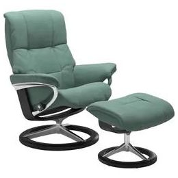 Relaxsessel stressless "Mayfair", gr&uuml;n (aqua gr&uuml;n paloma), B:92cm H:103cm T:79cm, Leder BATICK: BATICK ist ein leicht korrigiertes, durchgef&auml;rbtes und genarbtes M&ouml;belleder, bei dem die meisten Unebenheiten und Spuren in der Regel entfernt wurden.;Leder PALOMA: PALOMA ist ein durchgef&auml;rbtes Semianilin-M&ouml;belleder mit nat&uuml;rlicher Narbung.;ROHLEDER Stoff Q2 FARON: Ein fester zuverl&auml;ssiger Boucl&eacute; mit e