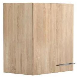 H&auml;ngeschrank Optifit "Mini", braun (eichefarben), B:50cm H:58cm T:35cm, Schr&auml;nke, H&auml;ngeschrank