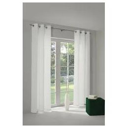 Guido Maria Kretschmer Home & Living Vorhang "Manon" Gr. 3, beige (natur), B:132cm H:225cm, Jacquard, Polyester, GUIDO MARIA KRETSCHMER HOME & LIVING, Gardinen