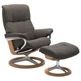 Relaxsessel stressless "Mayfair", grau (metal grau paloma), B:83cm H:102cm T:73cm, Leder BATICK: BATICK ist ein leicht korrigiertes, durchgef&auml;rbtes und genarbtes M&ouml;belleder, bei dem die meisten Unebenheiten und Spuren in der Regel entfernt wurden.;Leder PALOMA: PALOMA ist ein durchgef&auml;rbtes Semianilin-M&ouml;belleder mit nat&uuml;rlicher Narbung.;ROHLEDER Stoff Q2 FARON: Ein fester zuverl&auml;ssiger Boucl&eacute; mit 