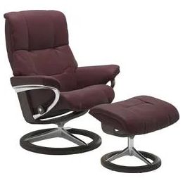 Relaxsessel stressless "Mayfair", rot (bordeaux batick), B:92cm H:103cm T:79cm, Leder BATICK: BATICK ist ein leicht korrigiertes, durchgef&auml;rbtes und genarbtes M&ouml;belleder, bei dem die meisten Unebenheiten und Spuren in der Regel entfernt wurden.;Leder PALOMA: PALOMA ist ein durchgef&auml;rbtes Semianilin-M&ouml;belleder mit nat&uuml;rlicher Narbung.;ROHLEDER Stoff Q2 FARON: Ein fester zuverl&auml;ssiger Boucl&eacute; mit ein