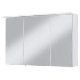 Spiegelschrank Welltime "Flex", wei&szlig;, B:100cm H:64cm T:20cm, Holzwerkstoff, Schr&auml;nke, Spiegelschrank, Breite 100 cm, mit 3D-Spiegeleffekt