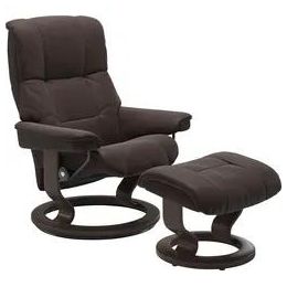 Relaxsessel stressless "Mayfair", braun (chocolate paloma), B:79cm H:101cm T:73cm, Leder BATICK: BATICK ist ein leicht korrigiertes, durchgef&auml;rbtes und genarbtes M&ouml;belleder, bei dem die meisten Unebenheiten und Spuren in der Regel entfernt wurden.;Leder PALOMA: PALOMA ist ein durchgef&auml;rbtes Semianilin-M&ouml;belleder mit nat&uuml;rlicher Narbung.;ROHLEDER Stoff Q2 FARON: Ein fester zuverl&auml;ssiger Boucl&eacute; mit 