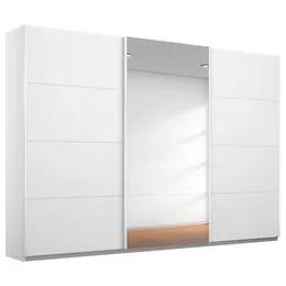 Schwebet&uuml;renschrank Rauch "Kleiderschrank Schrank Garderobe W&auml;scheschrank KEPAN", wei&szlig;, B:270cm H:230cm T:62cm, Holzwerkstoff, Schr&auml;nke, Schwebet&uuml;renschrank, inkl. Schubladen-Einsatz und extra Einlegeb&ouml;den MADE IN GERMANY