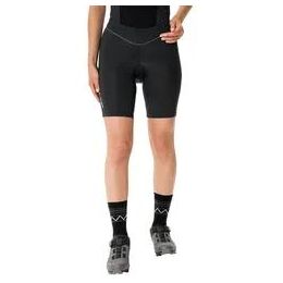 Fahrradhose Vaude "WO ACTIVE PANTS", Damen, Gr. 38, N-Gr, schwarz (schwarz uni), Obermaterial: 74% Polyester, 26% Elasthan, unifarben, Hosen Fahrradhose, f&uuml;r Radsport, aus Polyester und Elasthan, atmungsaktiv