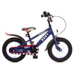 Kinderfahrrad Bachtenkirch "NAVY" Gr. 22, blau (marine), Fahrr&auml;der, Kinder, 22cm, 14 Zoll (35,56cm)