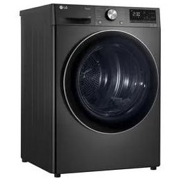 LG W&auml;rmepumpentrockner "RT80V9B", Energieeffizienz: C (A-G), schwarz, B:60cm H:85cm T:69cm, Trockner, Topseller
