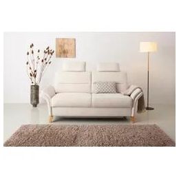 3-Sitzer Home Affaire "Westerland", beige (creme), B:186cm H:90cm T:89cm, 100% Polyester, Sofas, Federkern-Polsterung. wahlweise mit Armlehnfunktion