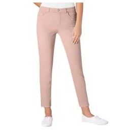 Stretch-Jeans Ascari, Damen, Gr. 21, Kurzgr&ouml;&szlig;en, rosa (ros&eacute;), 91% Baumwolle, 6% Polyester, 3% Elasthan, unifarben, lang, Jeans