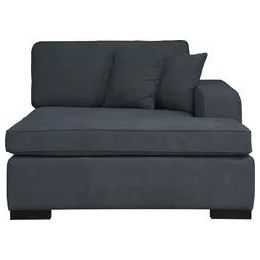 Sofaelement Home Affaire "Skara", blau (graublau), B:110cm H:86cm T:160cm, Polsterelemente, Modul zum eigenen Zusammenstellen, in vielen Bezugsqualit&auml;ten