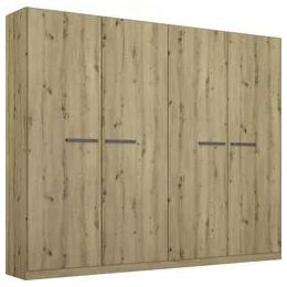 Dreht&uuml;renschrank Rauch "Kleiderschrank Schrank Garderobe Garderobenschrank Stauraumwunder MODI", braun (eiche artisan), B:226cm H:210cm T:54cm, Holzwerkstoff, Schr&auml;nke, Dreht&uuml;renschrank, optional mit Spiegel MADE IN GERMANY